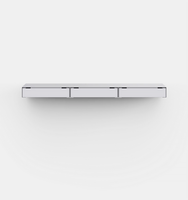 analograum | KGT wall unit 3 horizontal drawer console | CPRV – UTIL